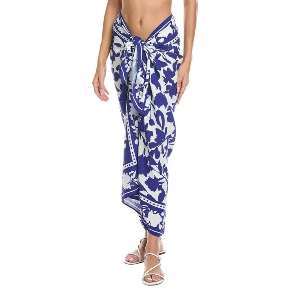 CHANGE OF SCENERY | Swim | Change Of Scenery Womens Melanie Pareo Blue ...